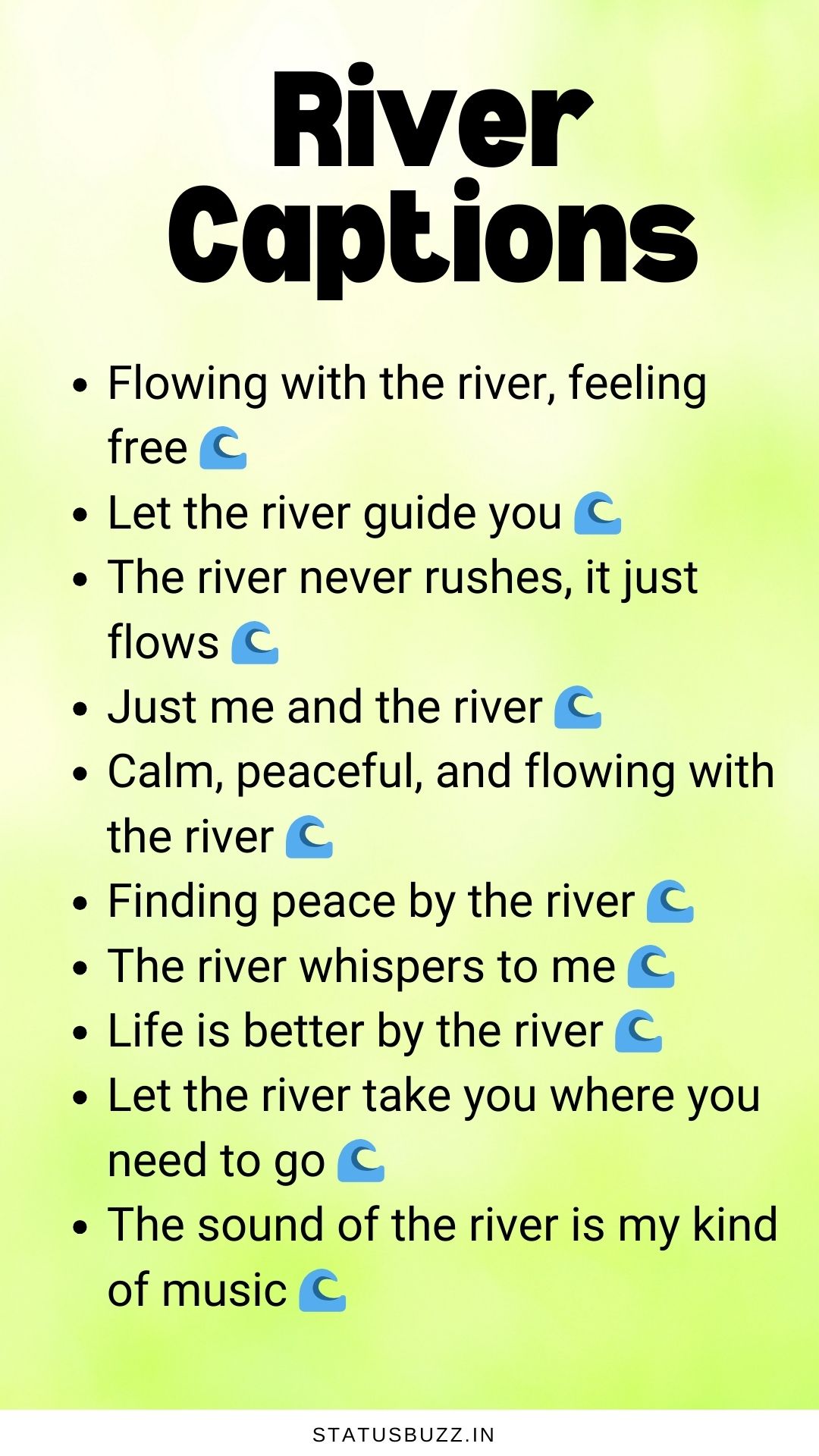 150+ River Captions & Quotes For Instagram - StatusBuzz