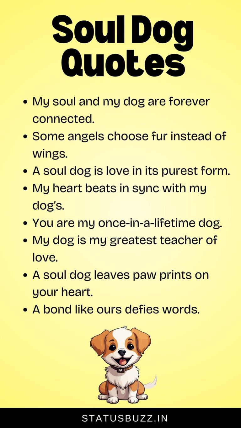 30 Soulful Dog Quotes That Celebrate Unconditional Love - StatusBuzz
