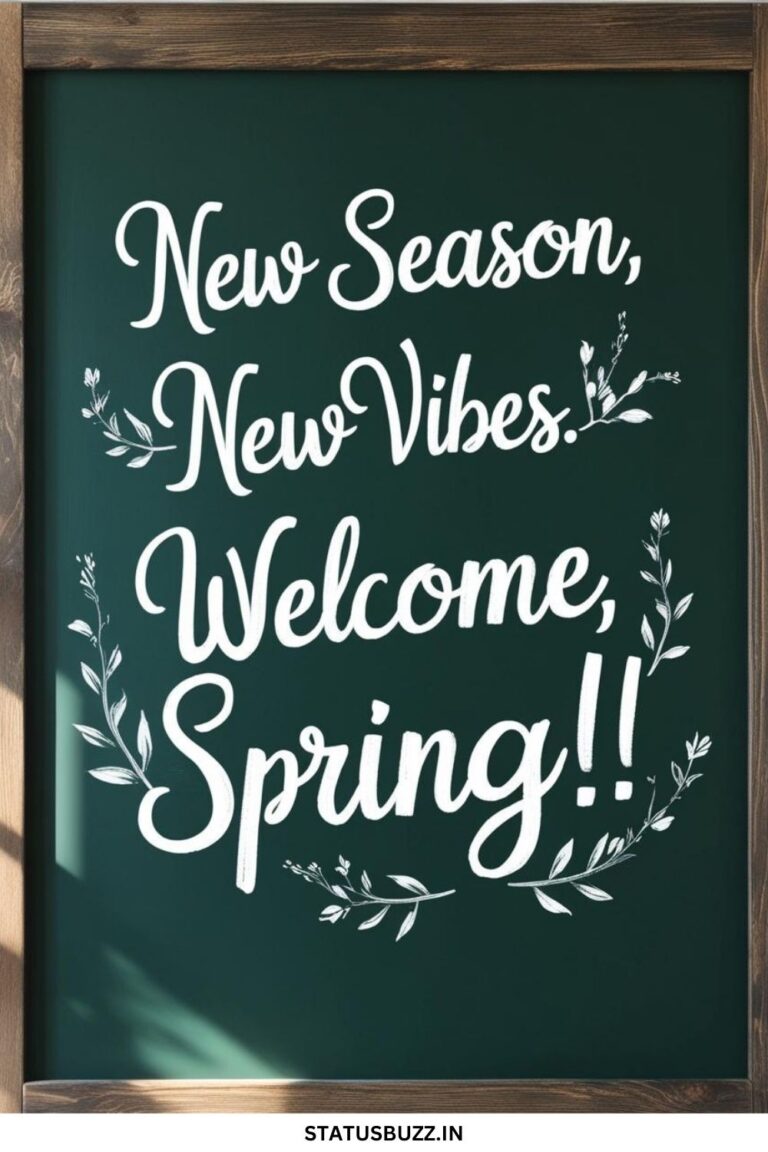80+ Spring Chalkboard Ideas & Quotes - StatusBuzz