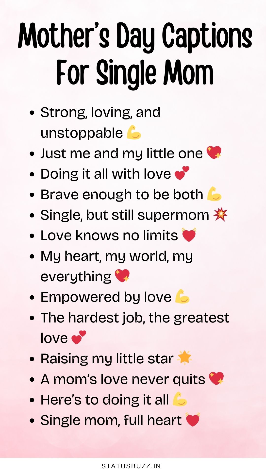 150+ Mother’s Day Quotes For Single Mom - StatusBuzz