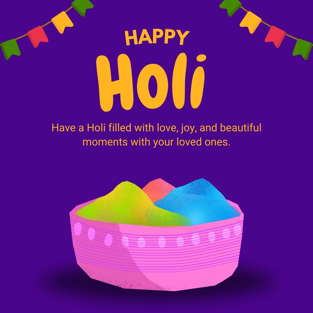 220+ Happy Holi Wishes, Messages & Status - StatusBuzz