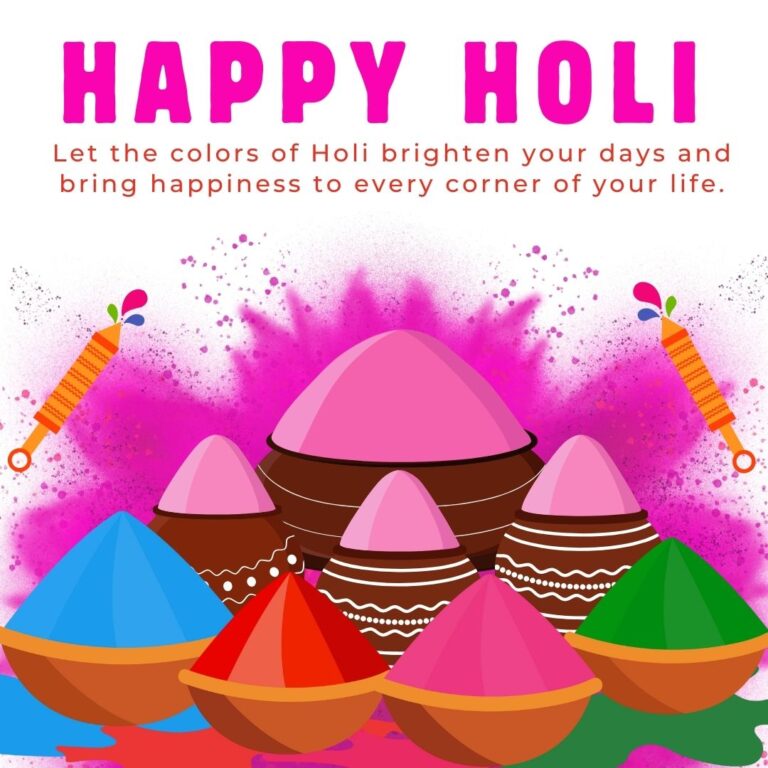 220+ Happy Holi Wishes, Messages & Status - StatusBuzz