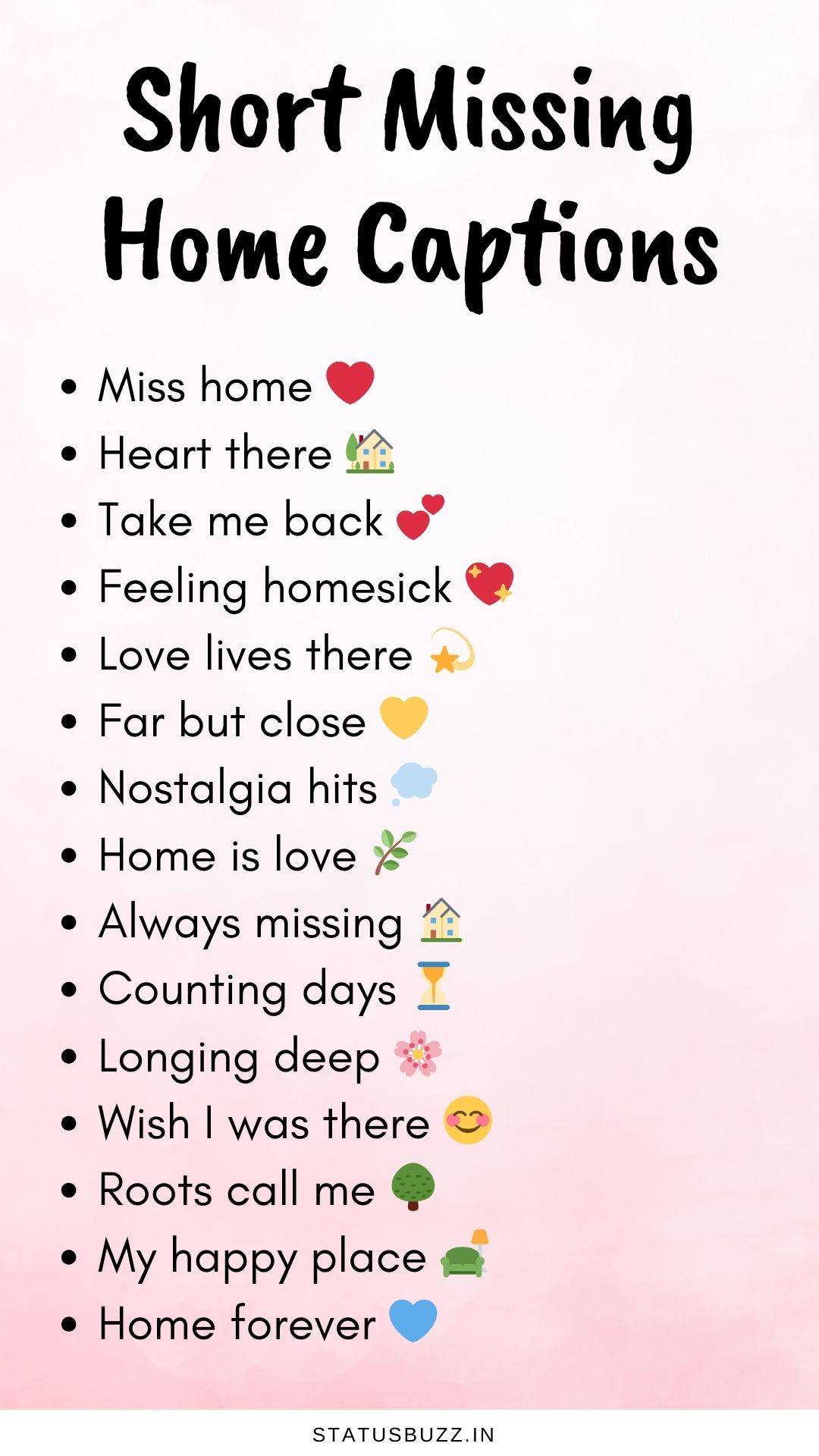 100+ Missing Home Captions & Quotes - StatusBuzz