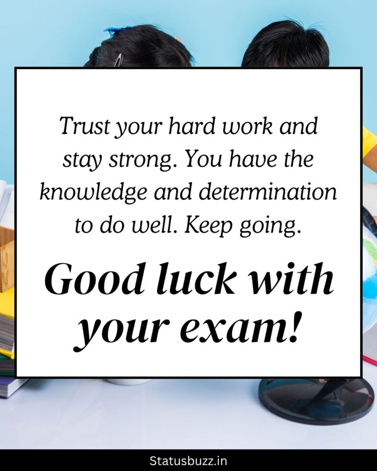 200+ Best Wishes For The Exam - StatusBuzz