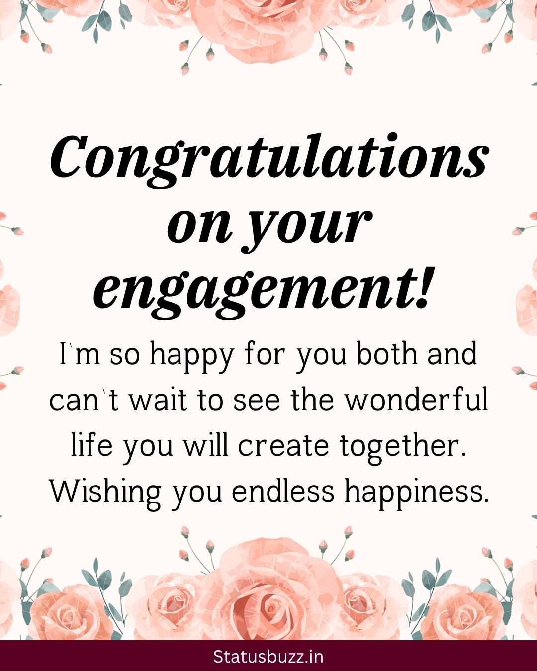 140+ Heartwarming Engagement Wishes For Best Friend - StatusBuzz