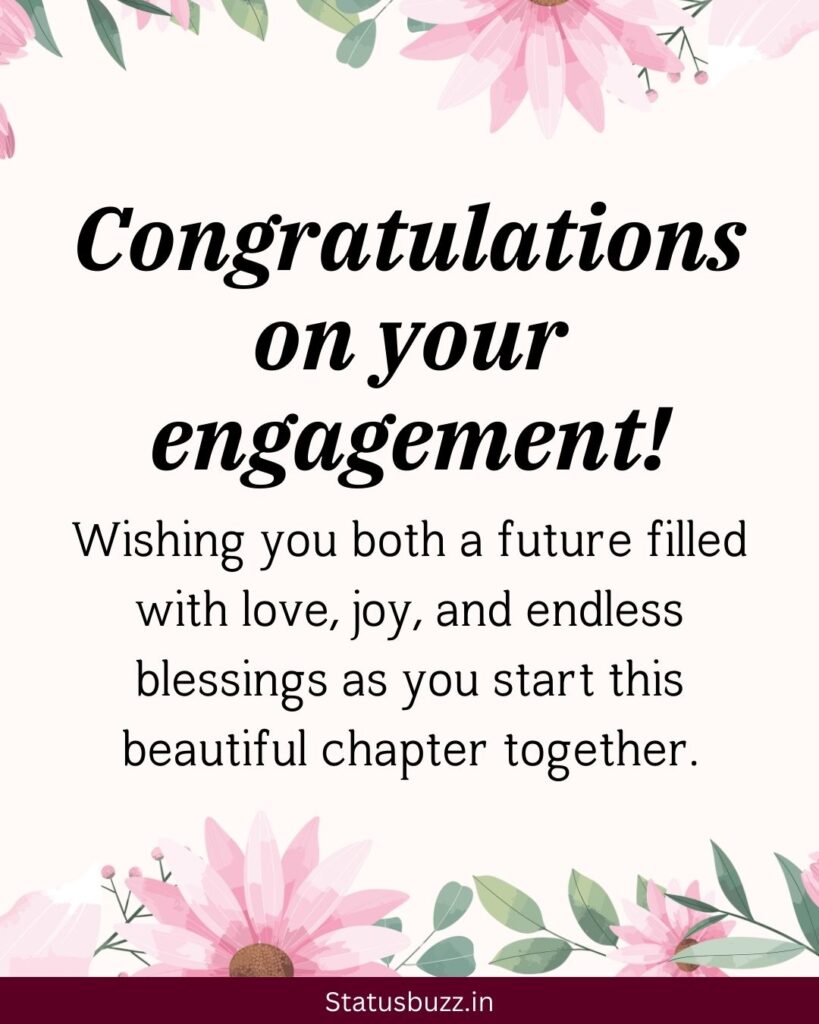 150+ Sweet Engagement Wishes For Couples - StatusBuzz