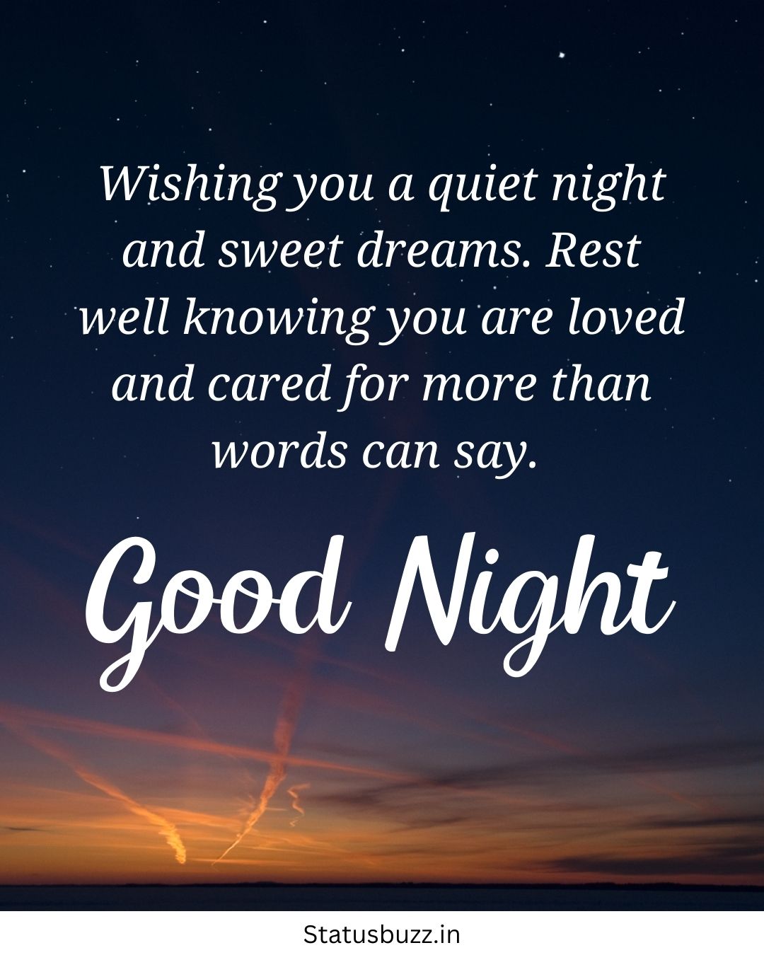200+ Sweet Good Night Wishes to Share With Loved Ones - StatusBuzz