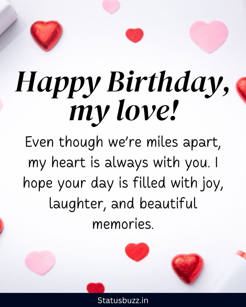 160+ Heartfelt Long Distance Birthday Wishes to Brighten Their Day ...