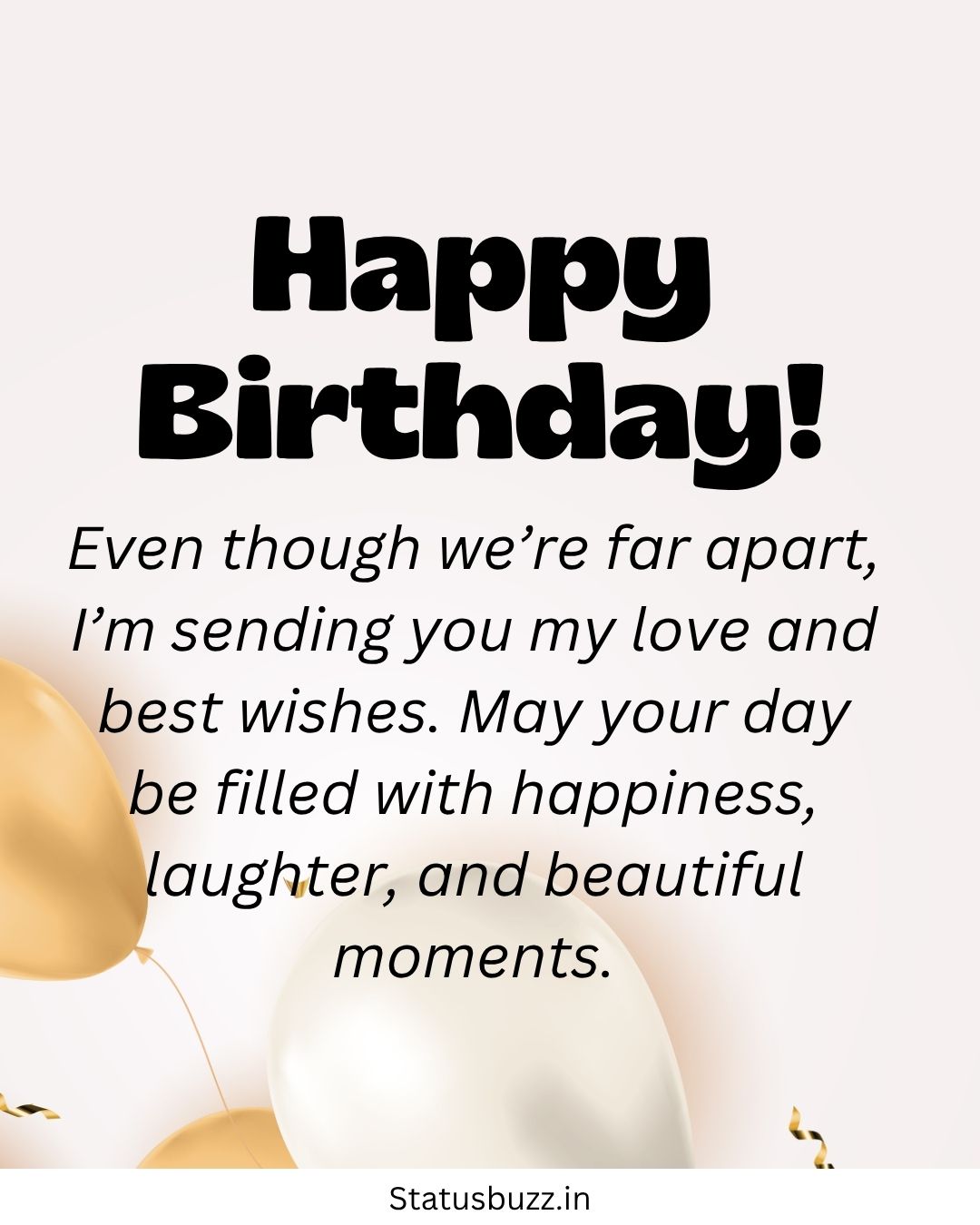 160+ Heartfelt Long Distance Birthday Wishes to Brighten Their Day ...