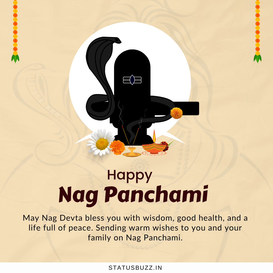50+ Nag Panchami Wishes, Messages & Quotes - StatusBuzz
