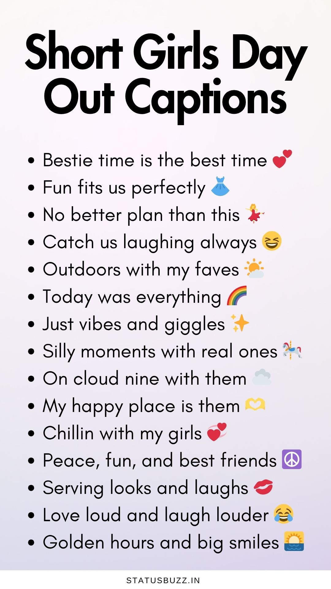 150+ Girls Day Out Captions & Quotes For Instagram - StatusBuzz