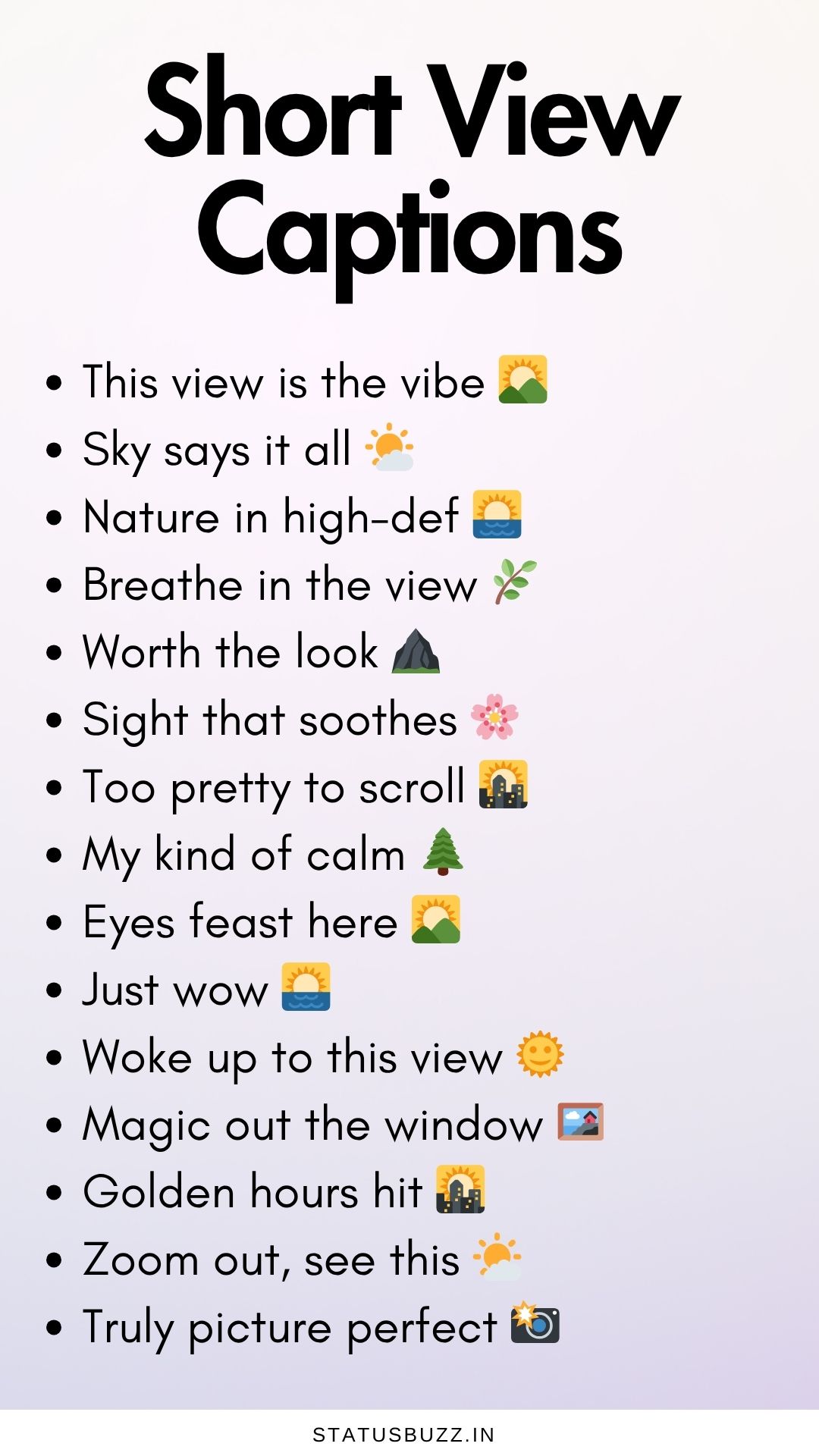 225+ View Captions & Quotes For Instagram Posts - StatusBuzz
