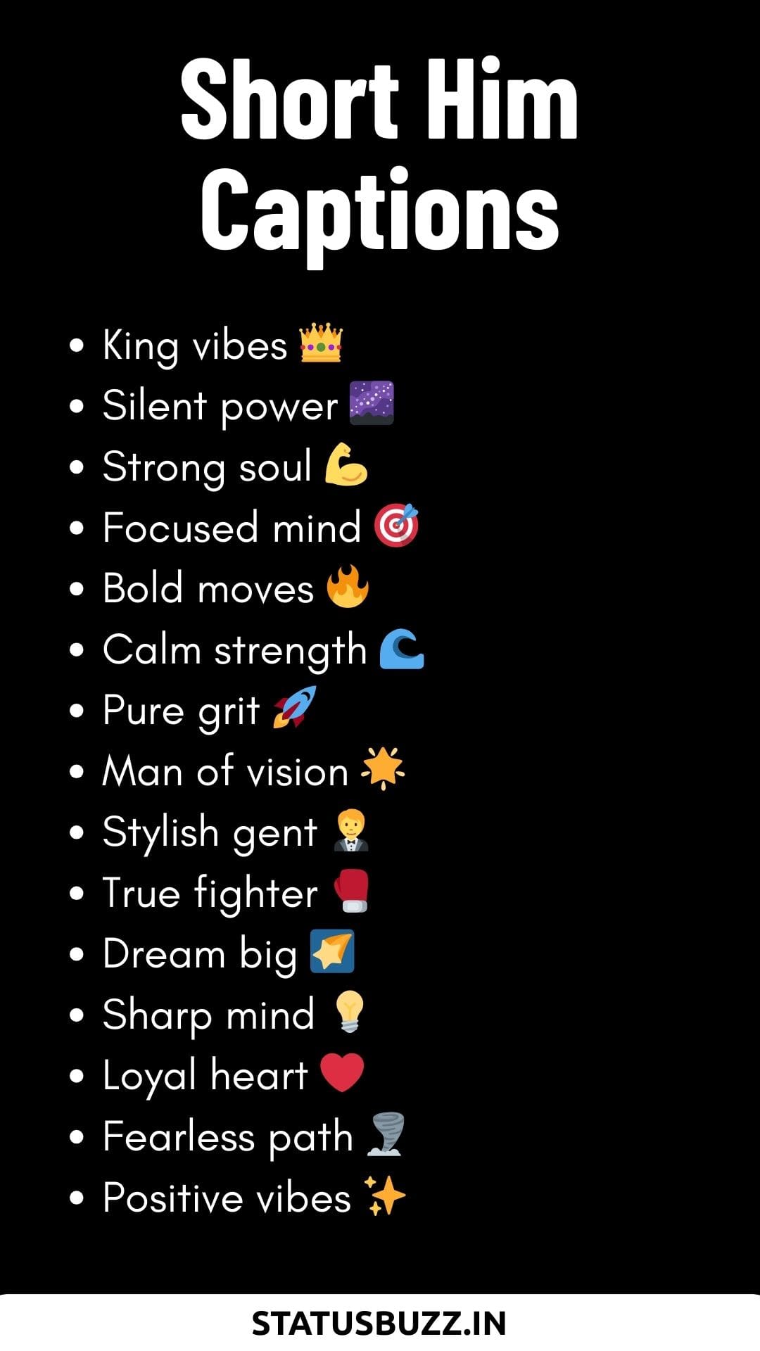 170+ Him Captions For Instagram Posts - StatusBuzz