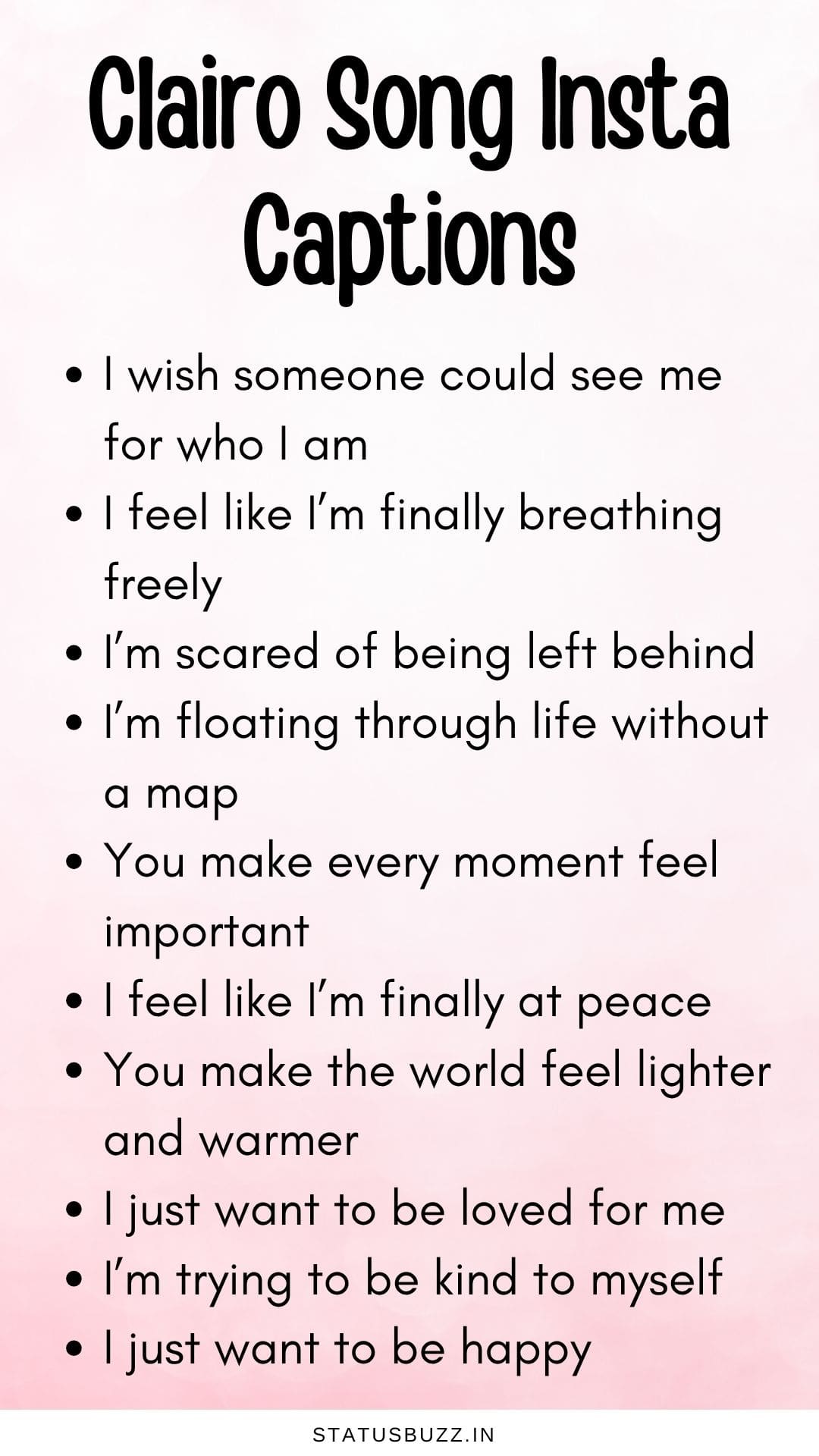 75+ Clairo Lyrics Captions & Quotes - StatusBuzz