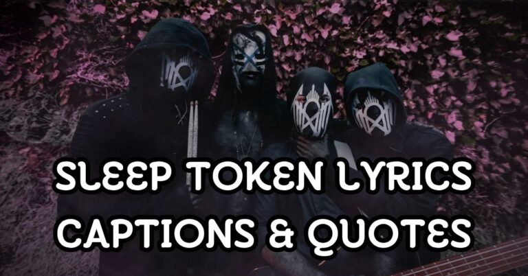 50+ Sleep Token Lyrics Captions & Quotes - StatusBuzz