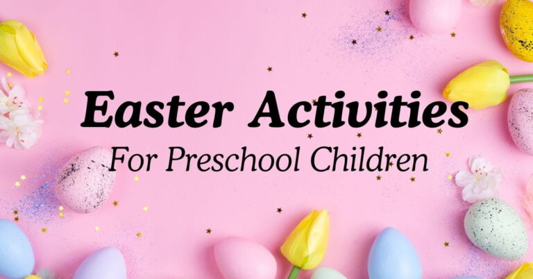 12 Cute Easter Activities For Preschool Children - StatusBuzz