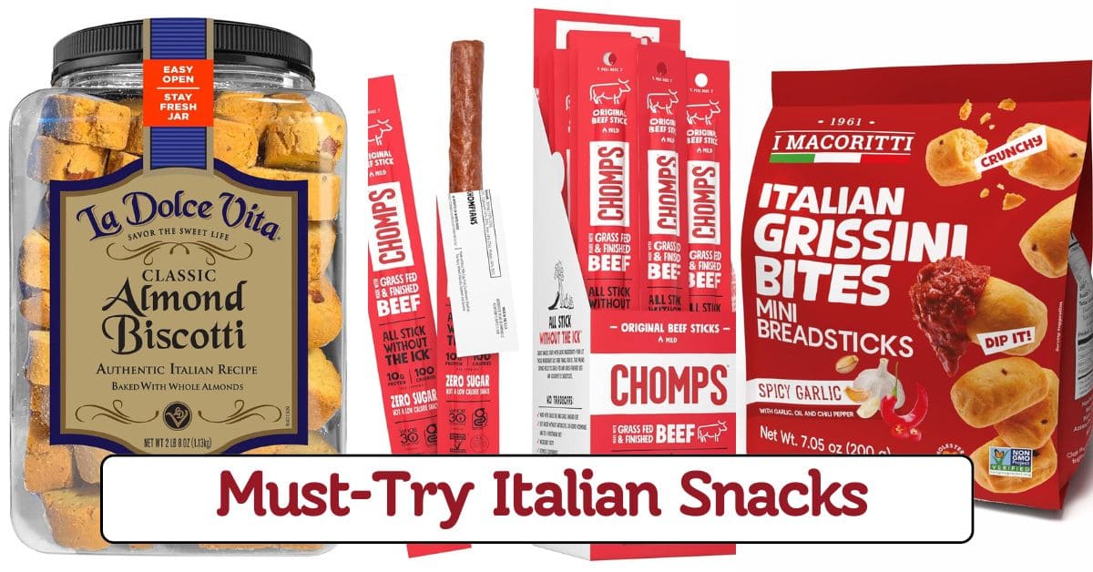 30 Must-Try Italian Snacks For Food Lovers - StatusBuzz