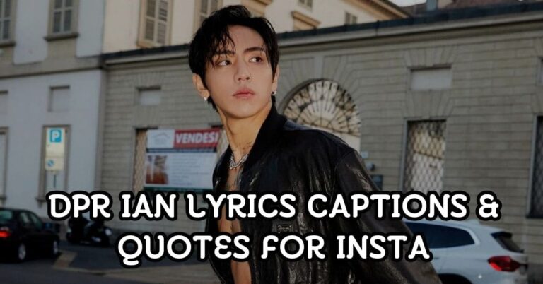 60+ DPR Ian Lyrics Captions & Quotes For Instagram - StatusBuzz